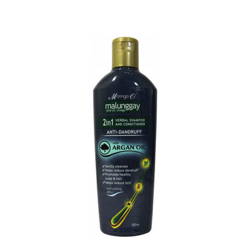 MORINGA 02 HERBAL ANTI DANDRUFF 2 IN 1 200ml - asianmart